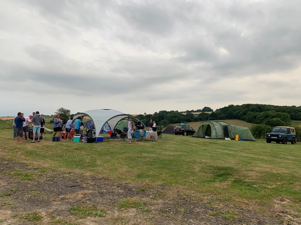 Beautiful family camping field - Priors Dean, Petersfield, Hampshire ...